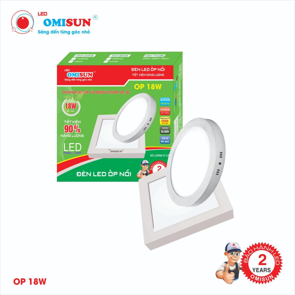ĐÈN LED ỐP TRẦN - OMISUN