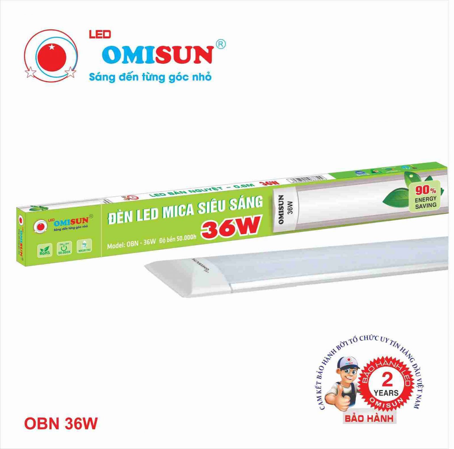 Đèn tuýp Led trang trí | Đặc điểm cấu tạo và kinh nghiệm chọn mua - OMISUN